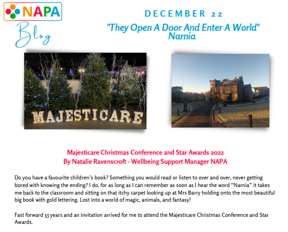 A truly magical Christmas Conference & Star Awards! - Majesticare